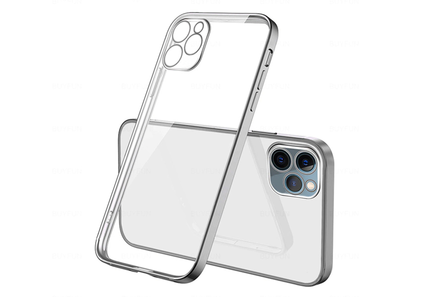 Glitter Edge Case – Ochranný kryt s ochranou kamery pre Apple iPhone 12 ...