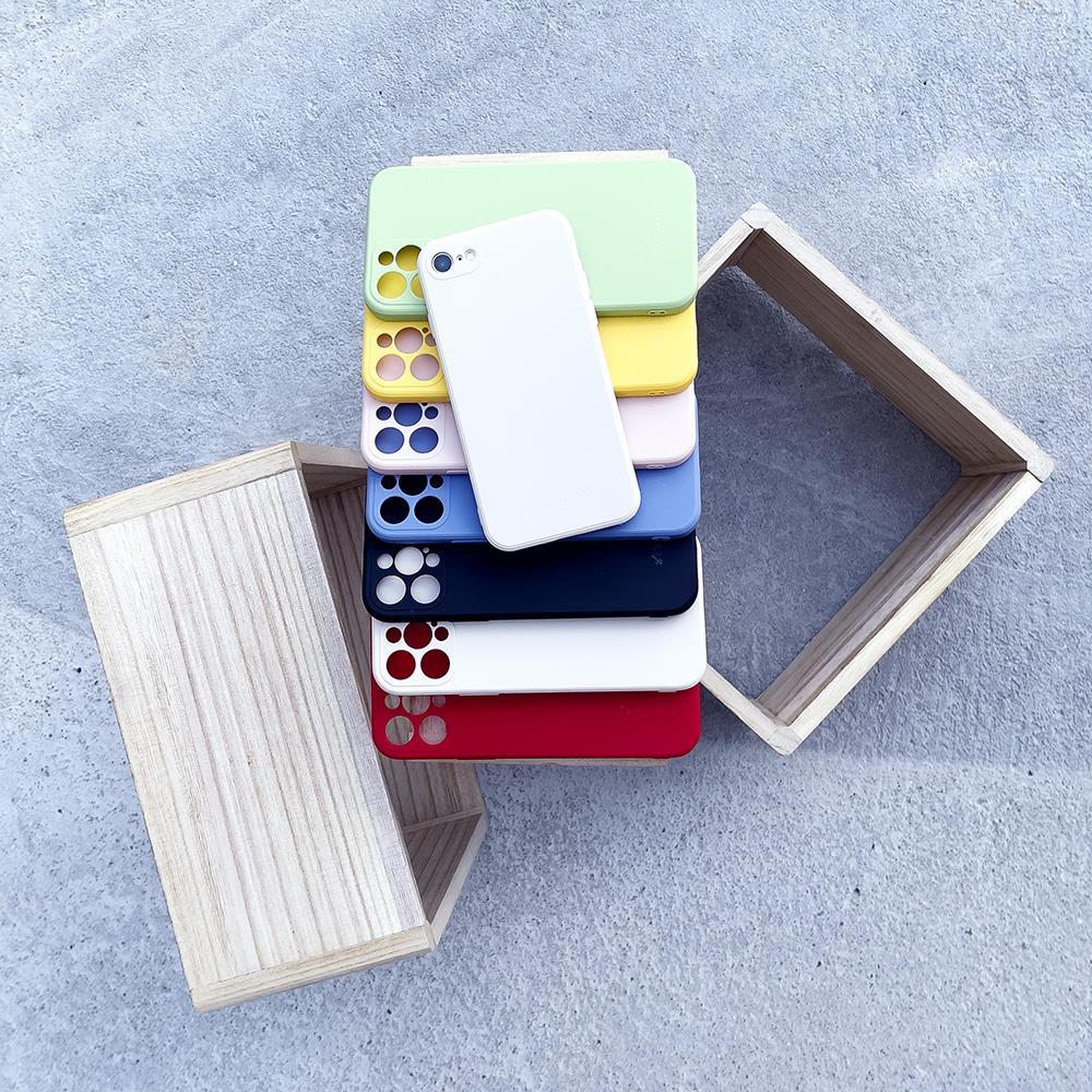 Silicone Color Case (červený) – Silikónový ochranný kryt (obal) pre ...
