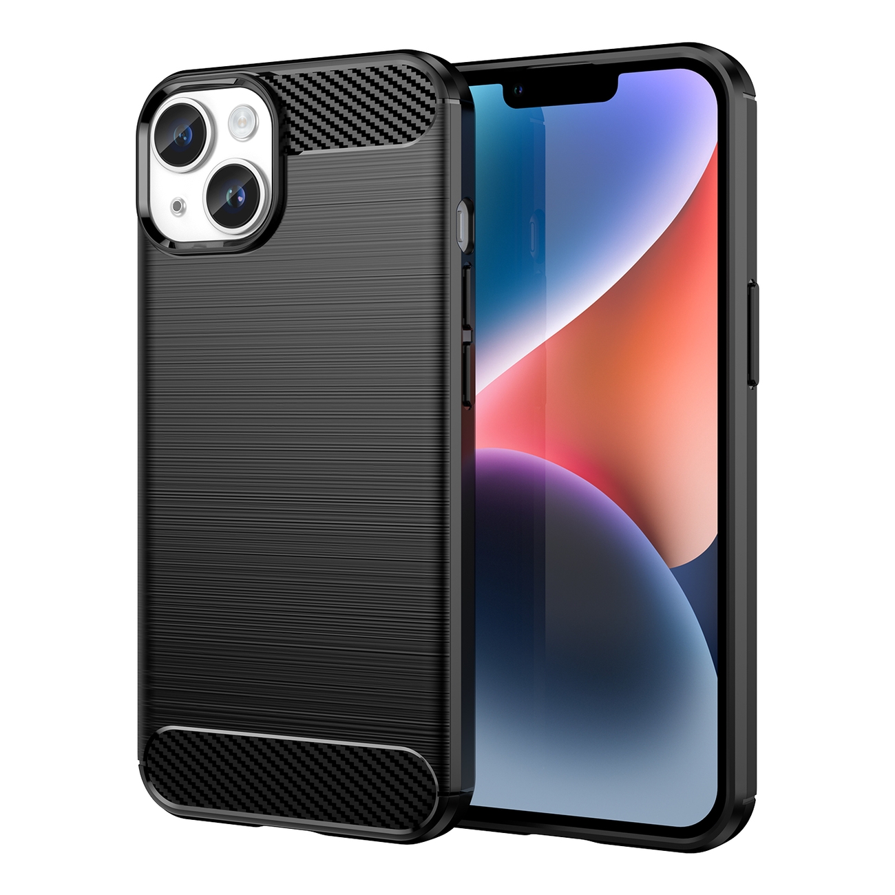 Fiber Armor Defender (čierny) - Ochranný kryt (obal) na iPhone 14 Plus ...