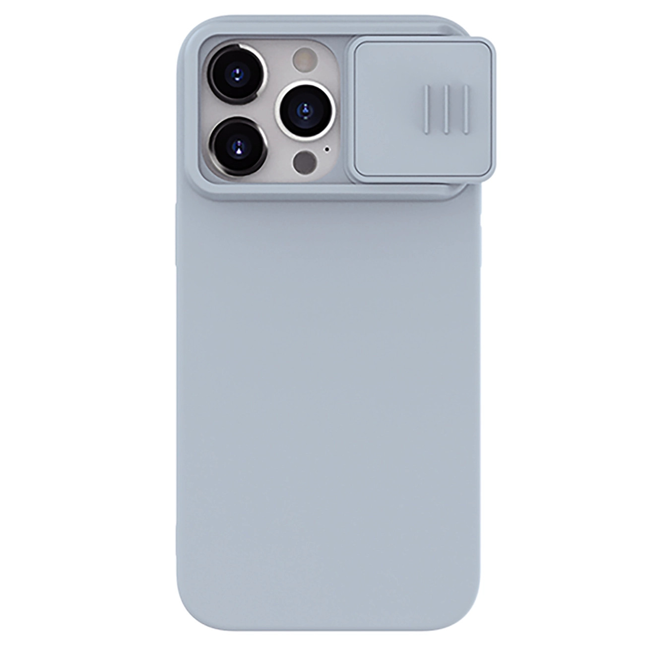 Nillkin CamShield Silky (Gray) – Silikónový kryt s posuvnou ochranou ...