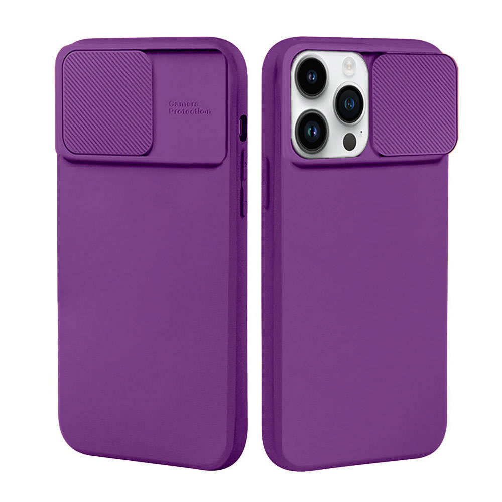 Silicone Camshield (Purple) - Silikónový kryt s posuvnou ochranou ...