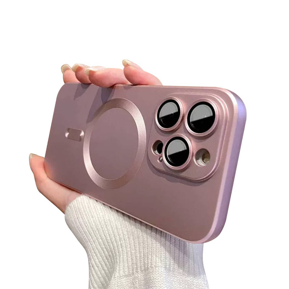 Soft Matte TPU MagSafe (ružová) – Ochranný kryt (obal) s podporou ...