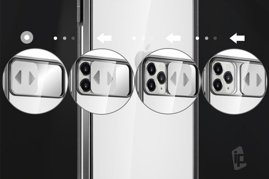 Magnetic Cam Slider – Obojstranný magnetický kryt s posuvnou krytkou na ...