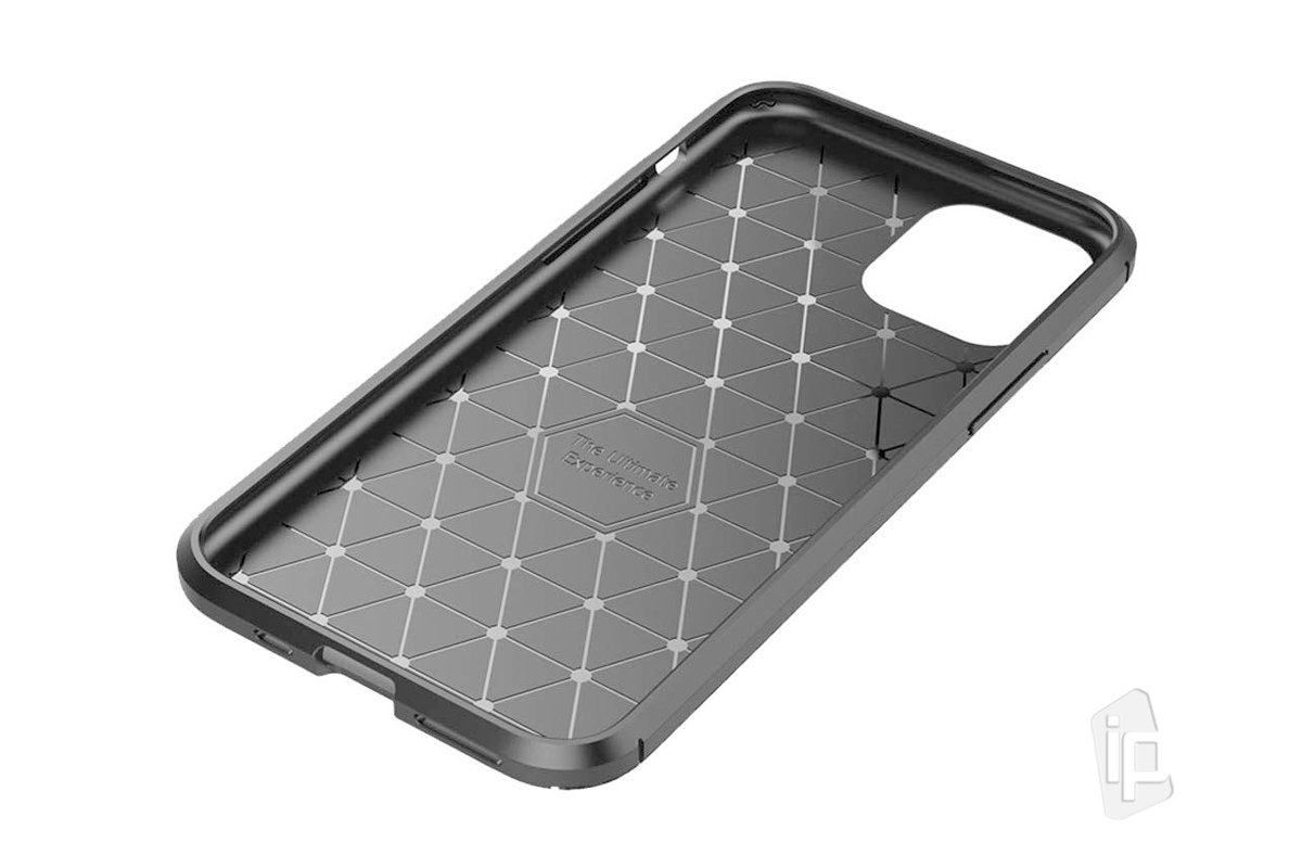 Carbon Fiber Design Black (čierny) - Ochranný kryt (obal) pre Apple ...