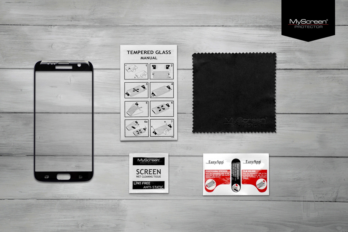 MyScreen Full Glue Edge Tempered Glass (čierne) - Tvrdené sklo na ...