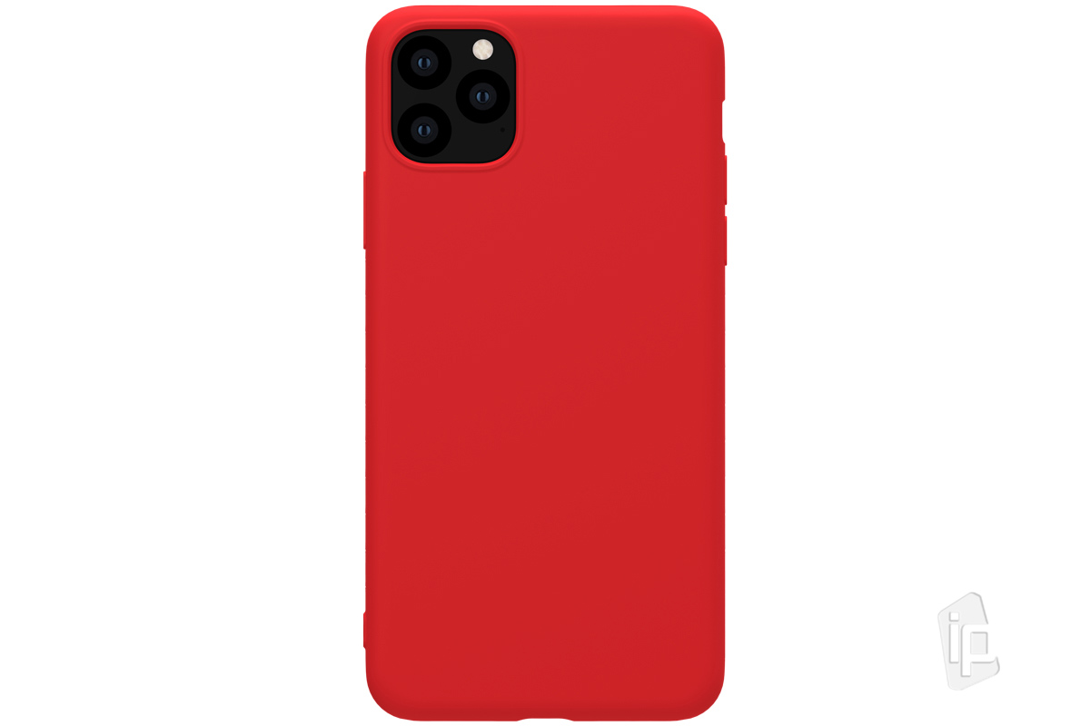 Rubber Wrap (červený) - Luxusný ochranný kryt (obal) na Apple iPhone 11 ...