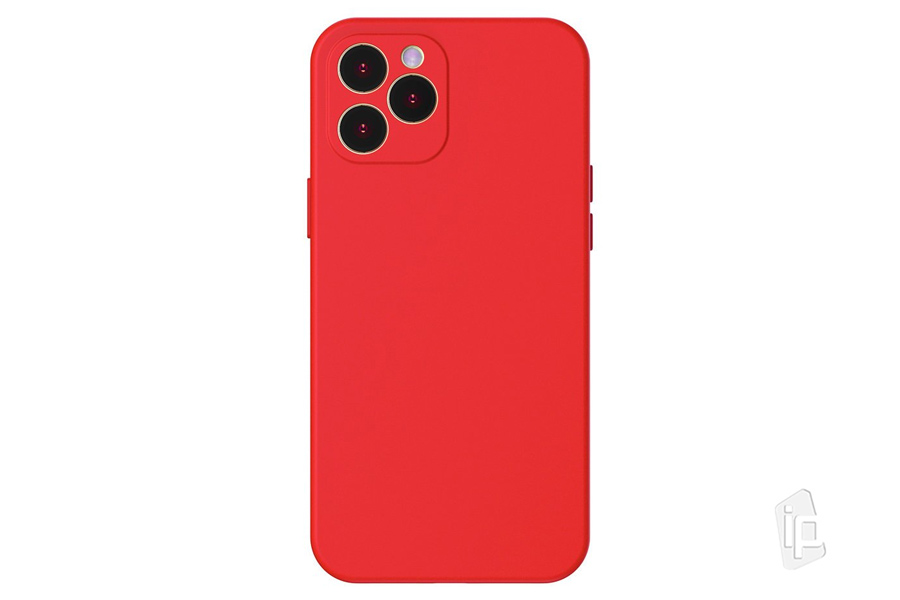 Baseus Liquid Silica Gel (červený) - Ochranný obal na iPhone 12 Pro ...
